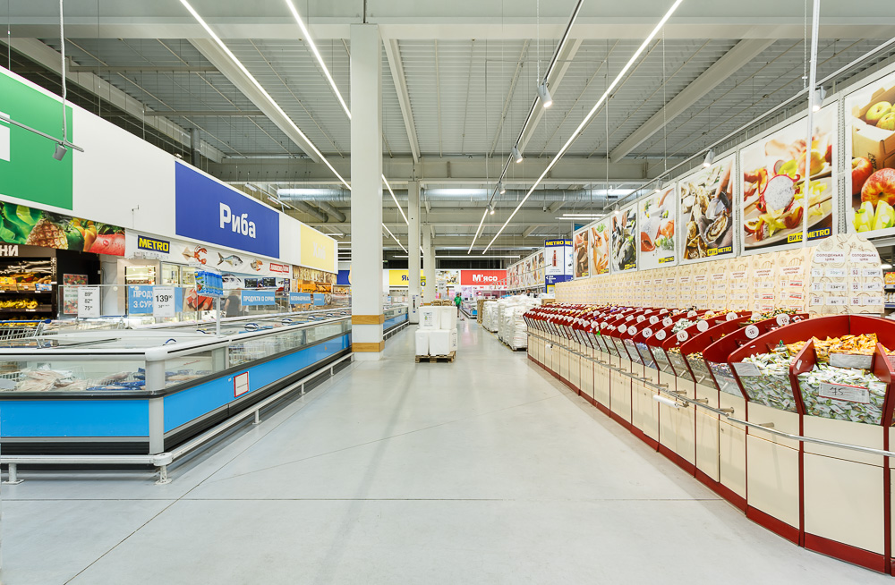 МЕТРО Троєщина ☝ Реалізовані проекти компанії «Світлотек»